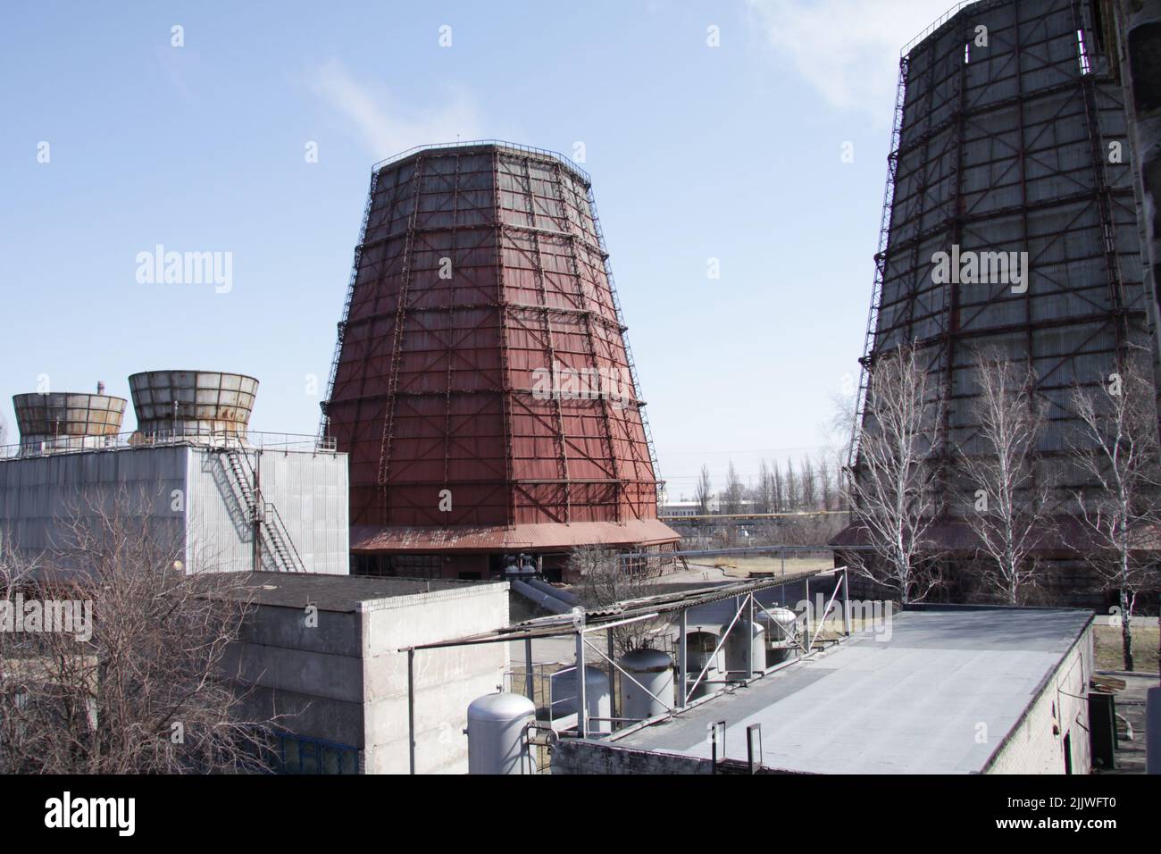 CHP. Huge production of heat generation for the population. Heat ...