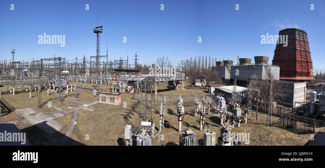 CHP. Huge production of heat generation for the population. Heat ...