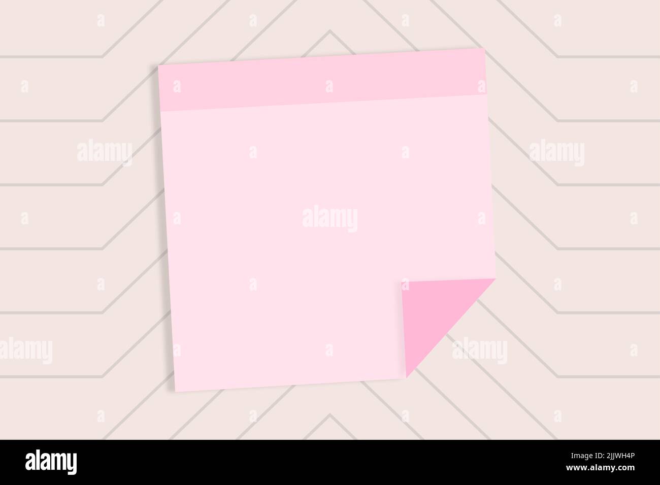 Blank Paper Folded At One End With Copy Space For Business Promotion ...