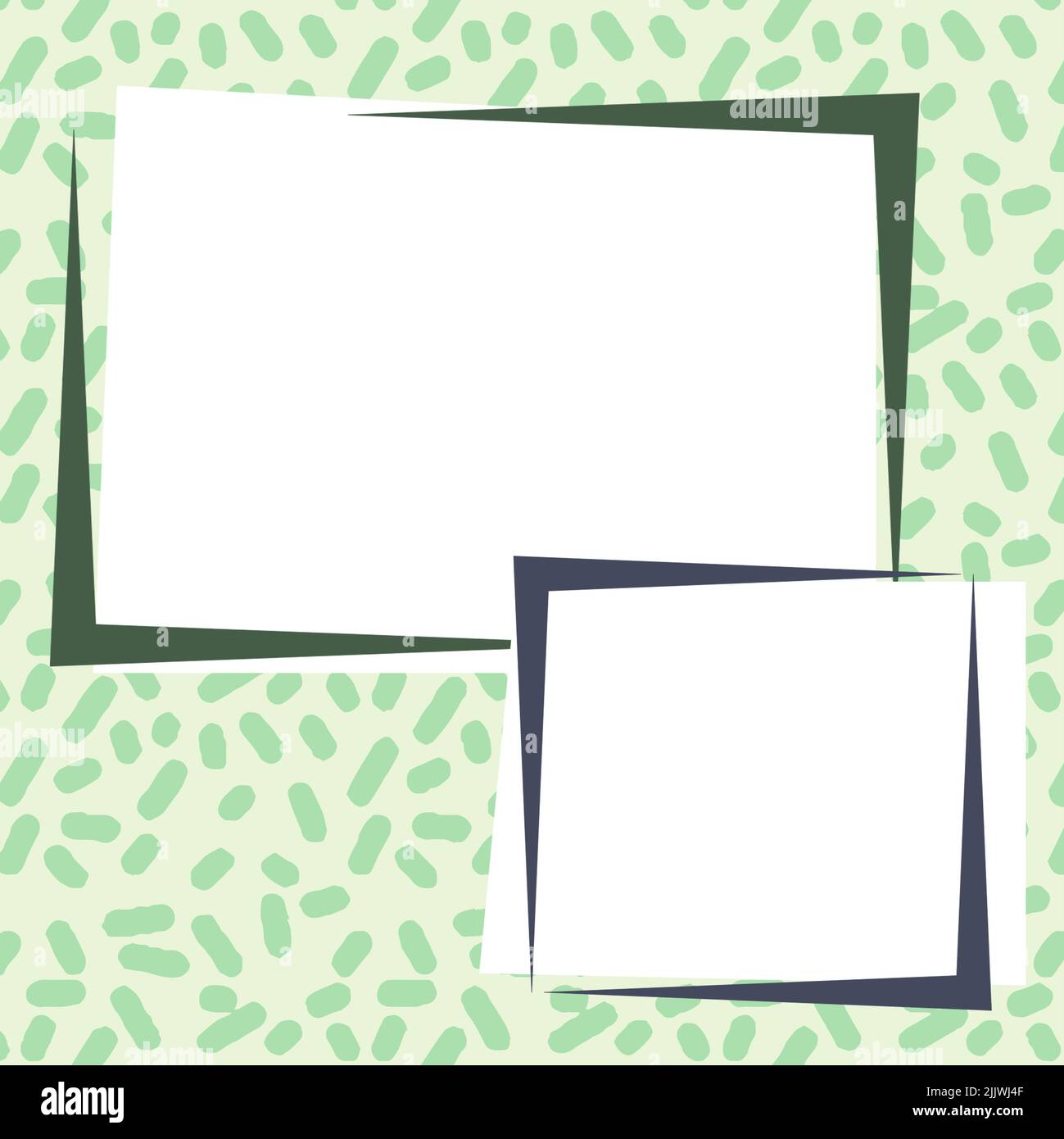 Empty Message Boxes With Copy Space For Business Advertisement And ...