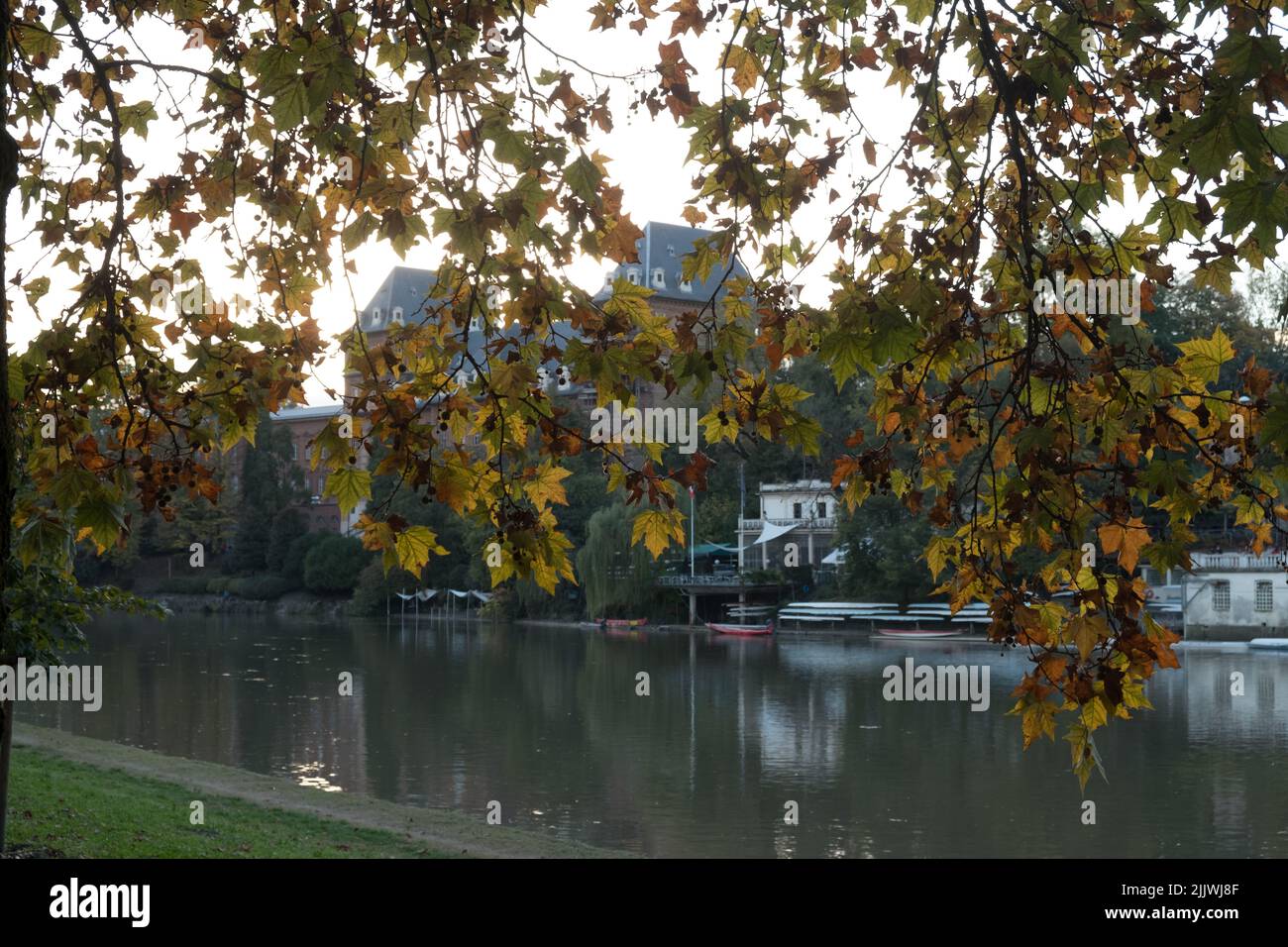 The river Po in Turn Stock Photo - Alamy