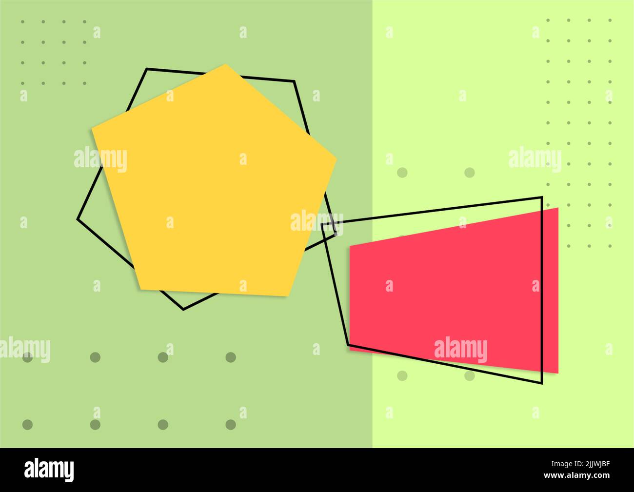 Blank Geometric Shapes With Copy Space For Business Advertisement Over ...