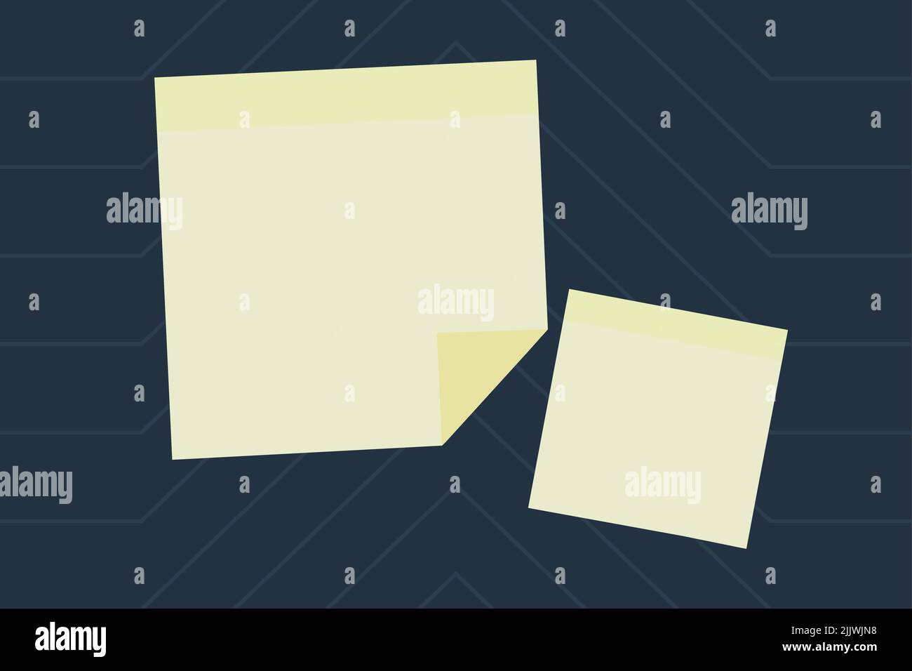 Pair Of Blank Design Papers With Copy Space For Business Promotion Over ...