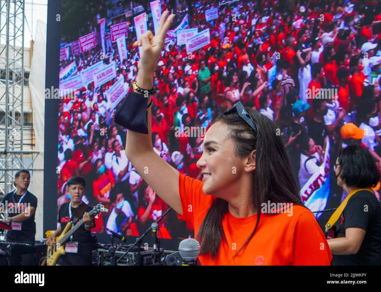 Supporters of President Ferdinand Romualdez Marcos Jr., gathered ...