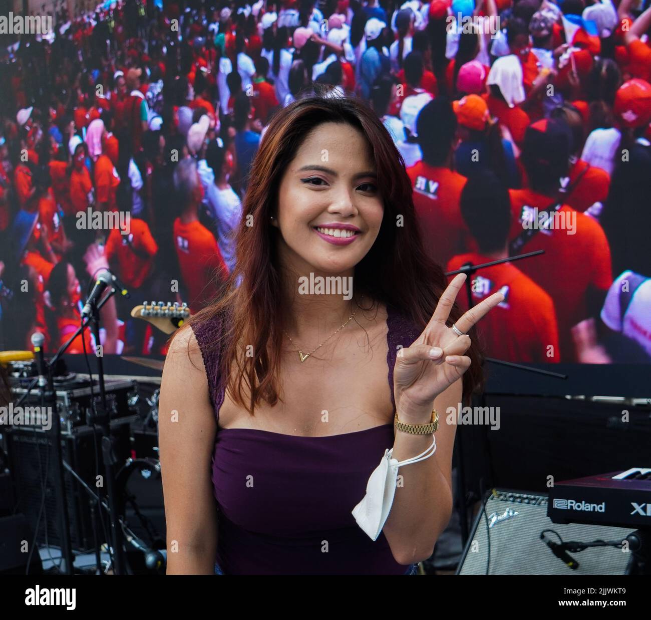 Supporters of President Ferdinand Romualdez Marcos Jr., gathered ...