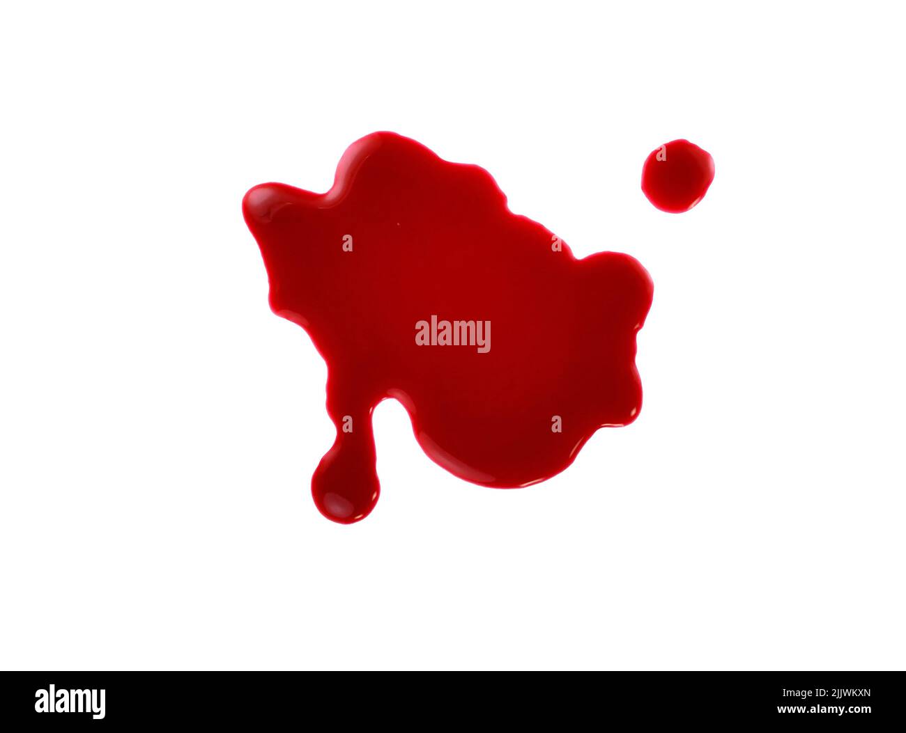 Spilled red wine puddle isolated on white background. Red wine puddle ...