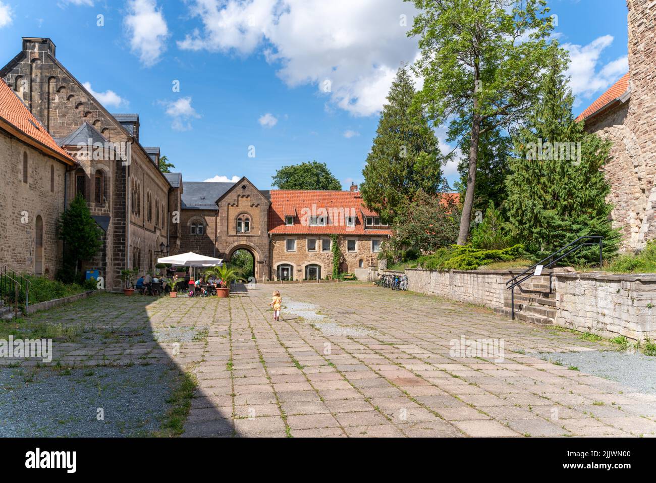 Courtyard in the mountains hi-res stock photography and images - Alamy
