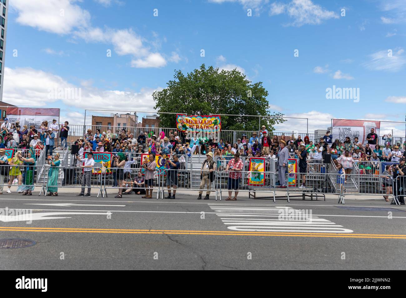 A shot of participants on grandstand seatings at the 40th Annual ...
