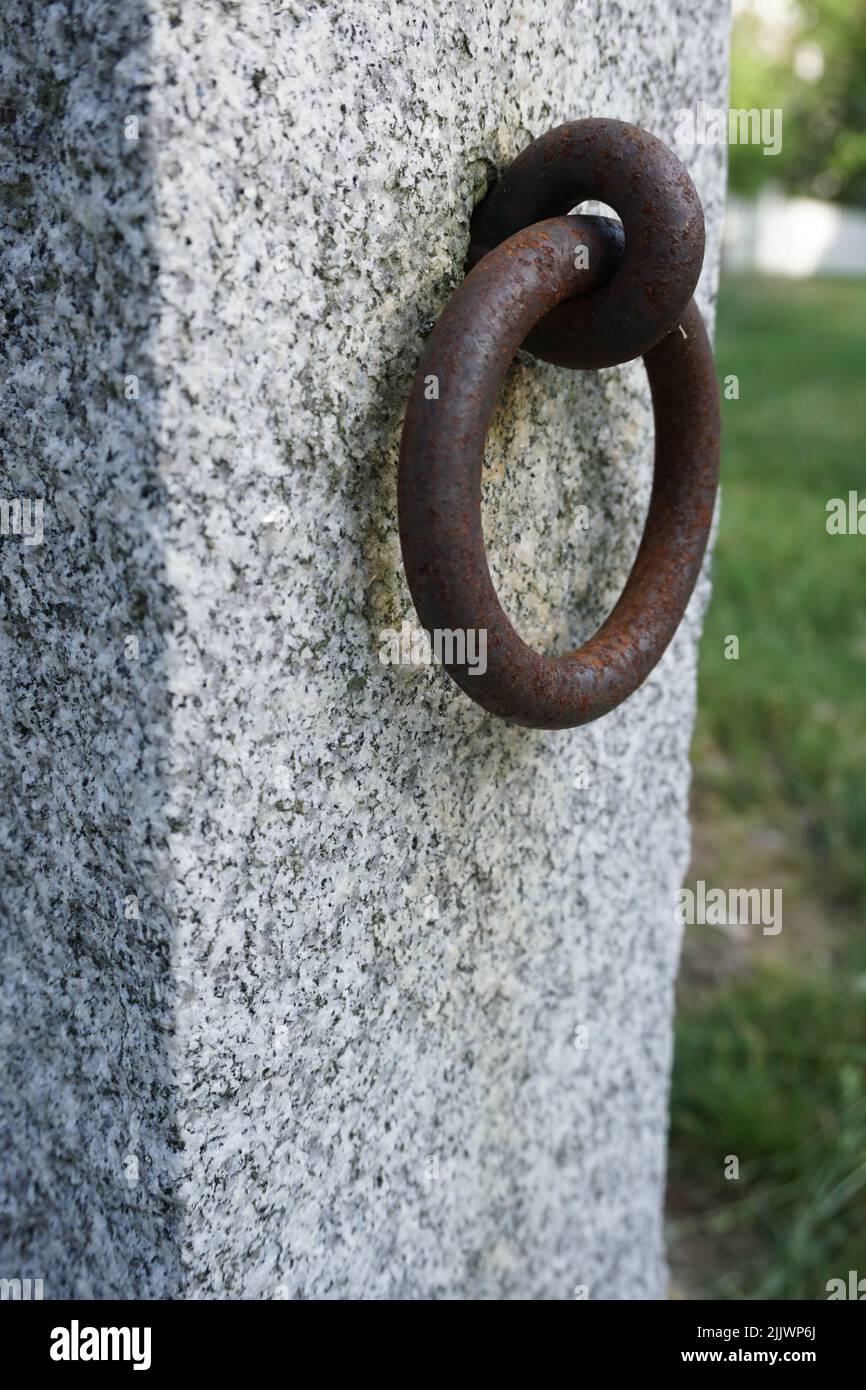 Concrete wall with iron ring hi-res stock photography and images - Alamy