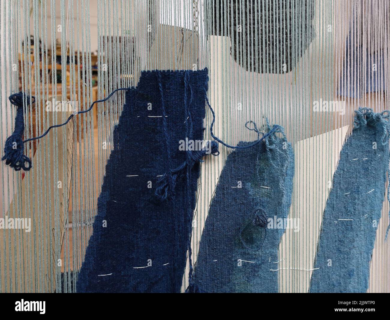 Tapestry loom hi-res stock photography and images - Alamy