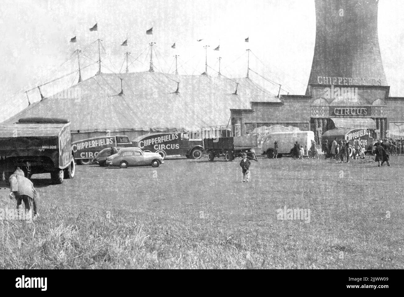 Chipperfield circus Black and White Stock Photos & Images - Alamy