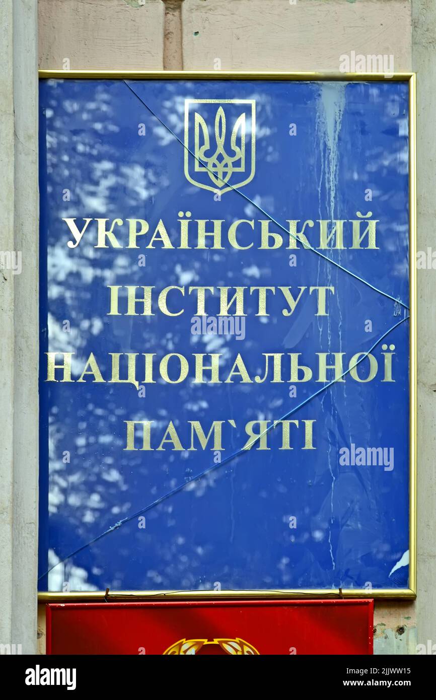 Ukrainian institute of national remembrance hi-res stock photography ...