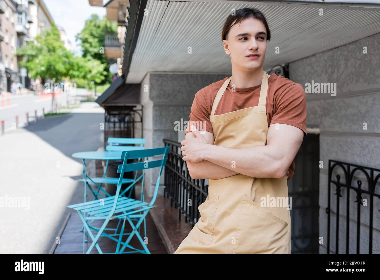 Man in confectionery shop hi-res stock photography and images - Alamy