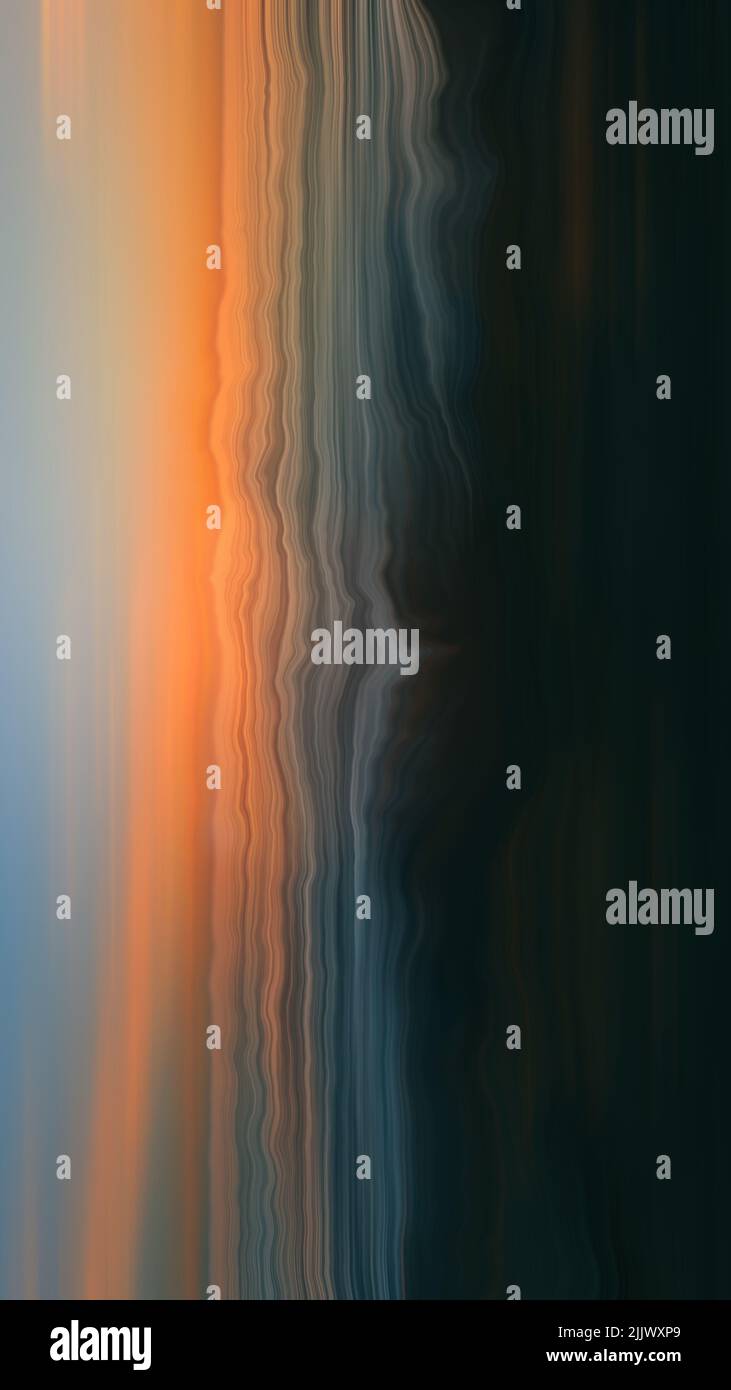 A vertical background with abstract sunset effect Stock Photo - Alamy