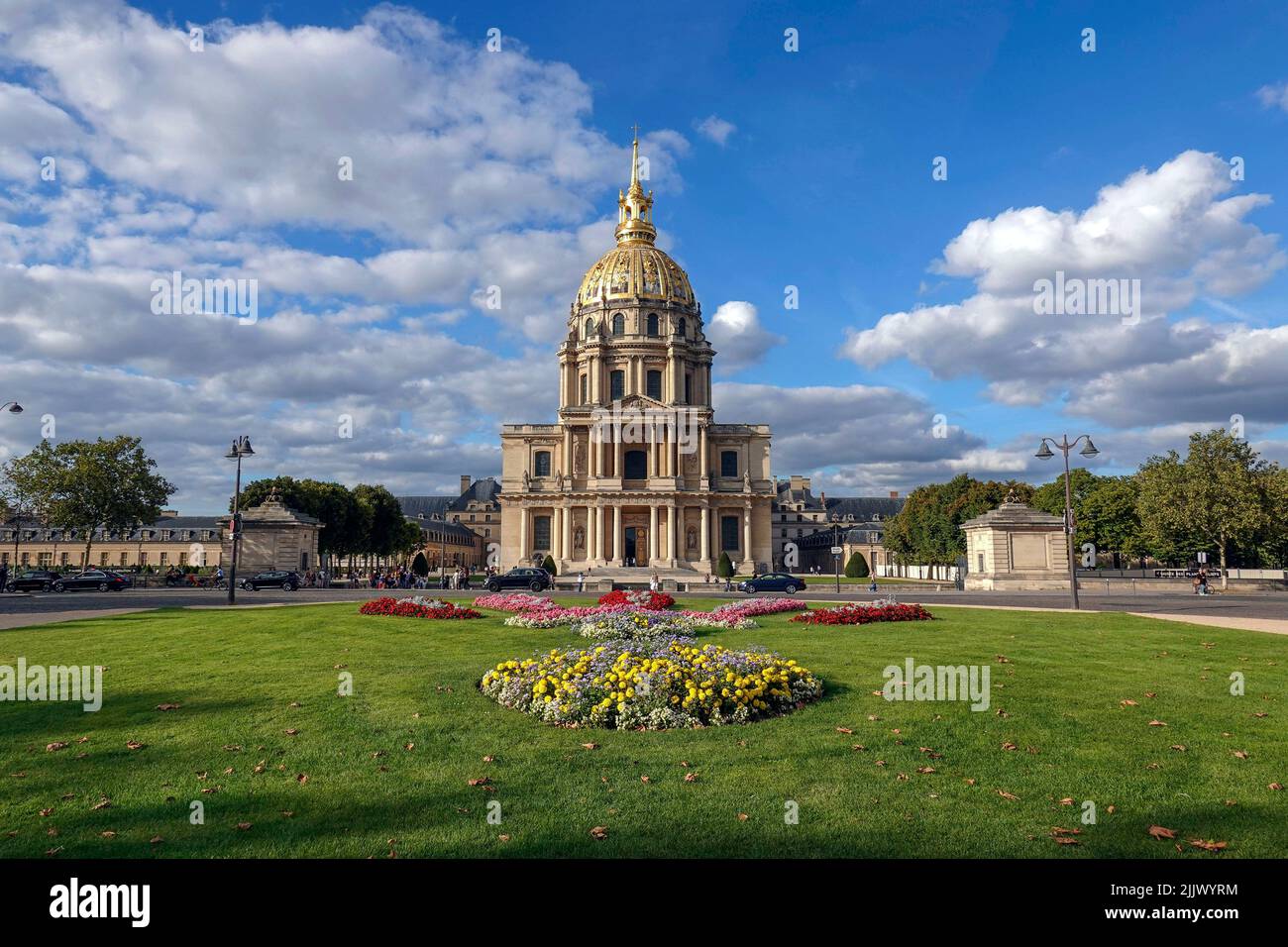 France, Paris, Les Invalides and army museums, formally the Hotel ...
