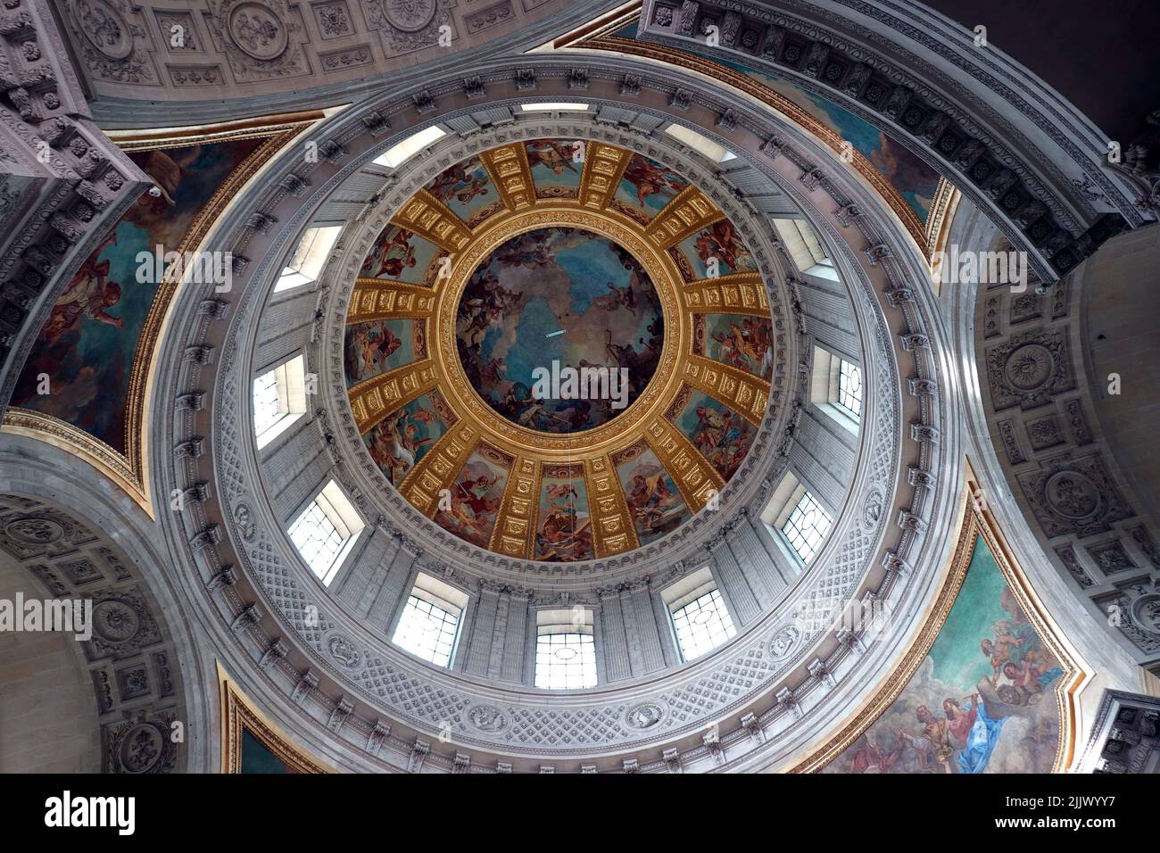 France, Paris, Les Invalides and army museums, formally the Hotel ...