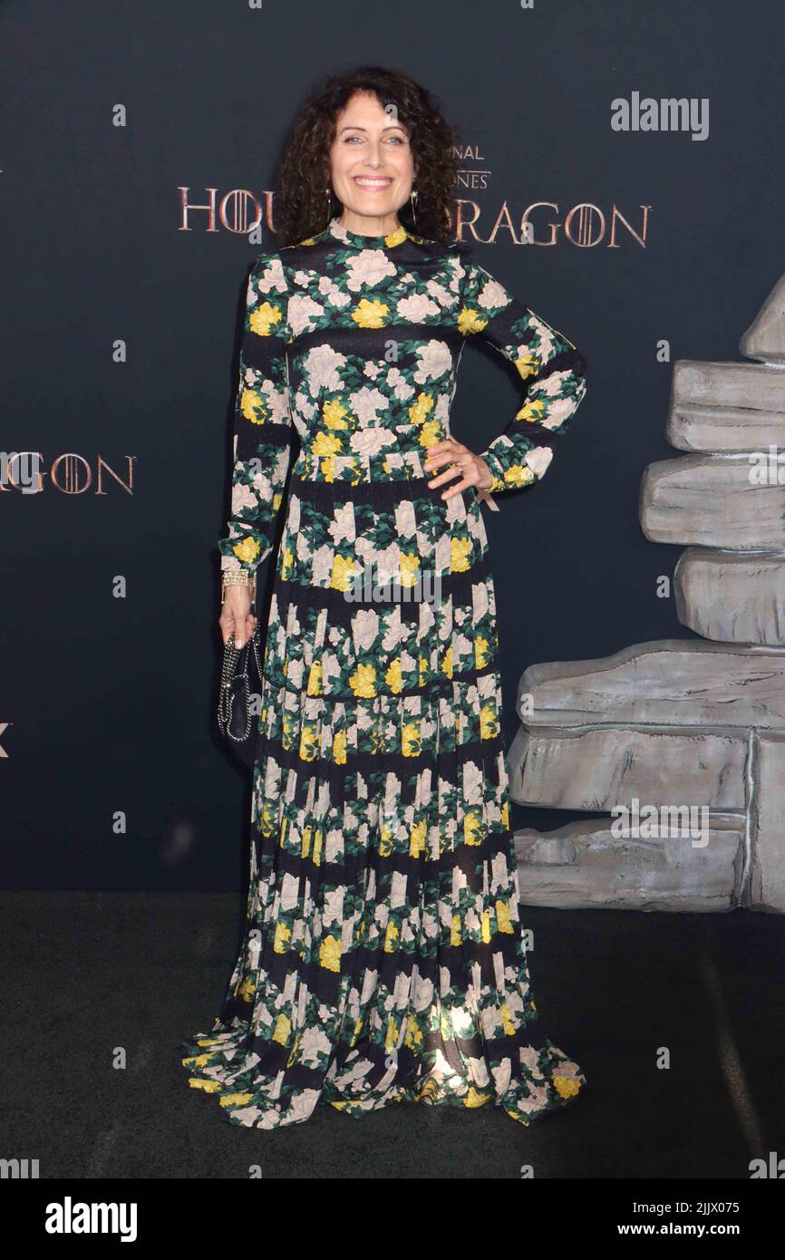Lisa Edelstein 07/27/2022 The World Premiere of HBO Original Drama ...