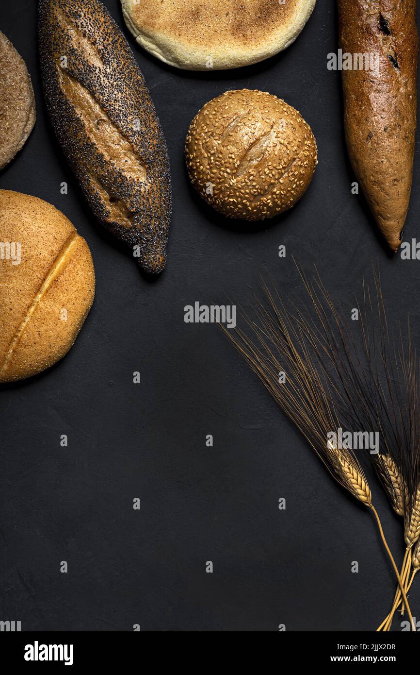 Many different loaves bread hi-res stock photography and images - Alamy
