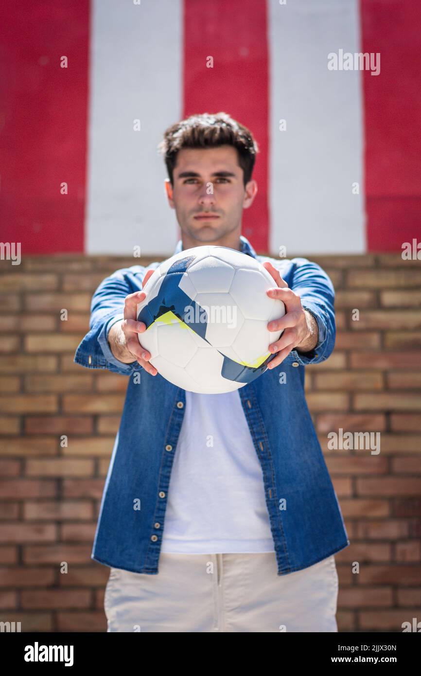 Football stadium showing the wall hi-res stock photography and images ...