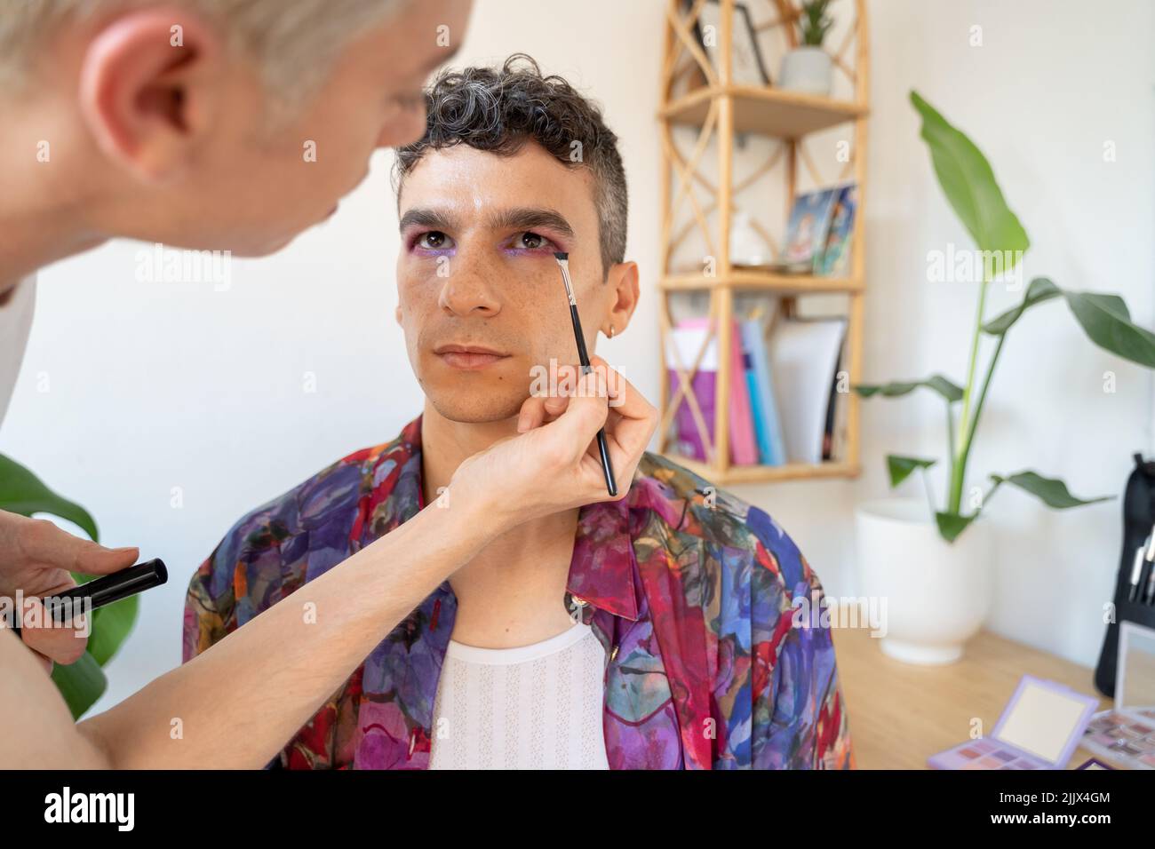 Transgender couple home hi-res stock photography and images - Alamy