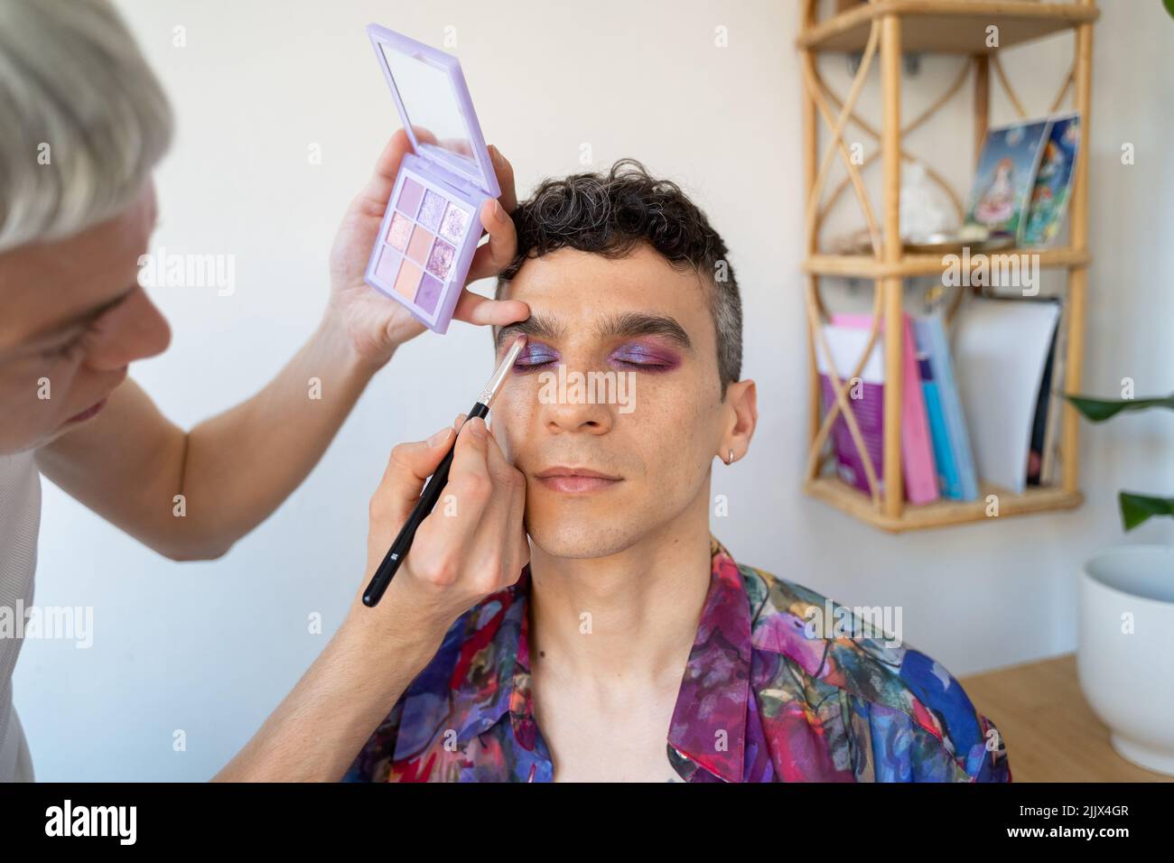 Transgender couple home hi-res stock photography and images - Alamy