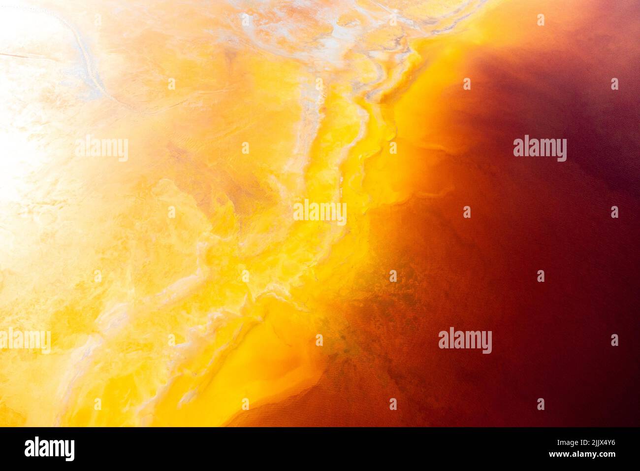 Top view full frame of abstract ground textured background with ...