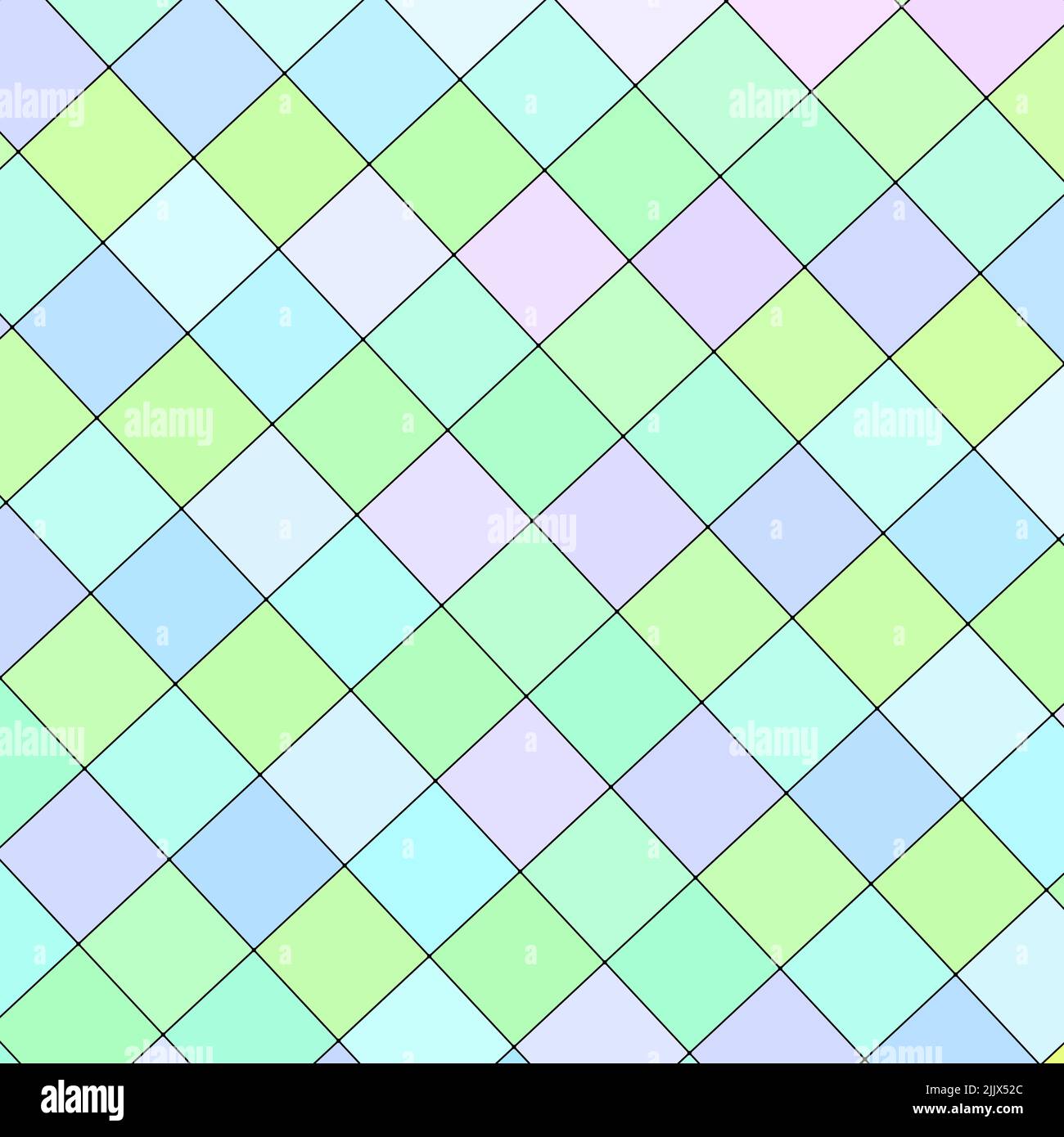 diamond square shaped abstract mosaic tiles pattern with Diagonal ...