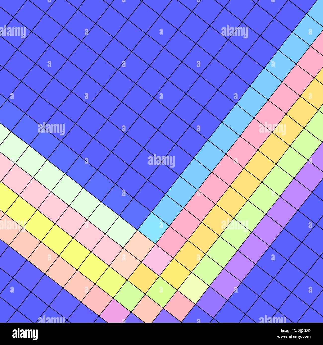 Diamond shaped wallpaper hi-res stock photography and images - Alamy