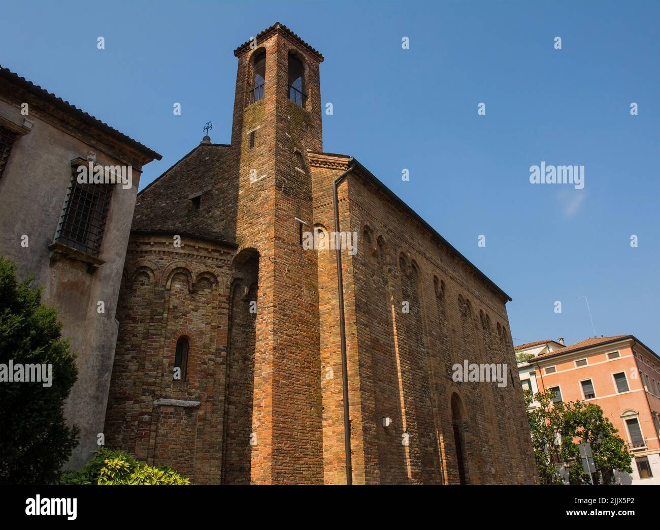 Saint John the Baptist church in Treviso, Veneto, NE Italy. A ...