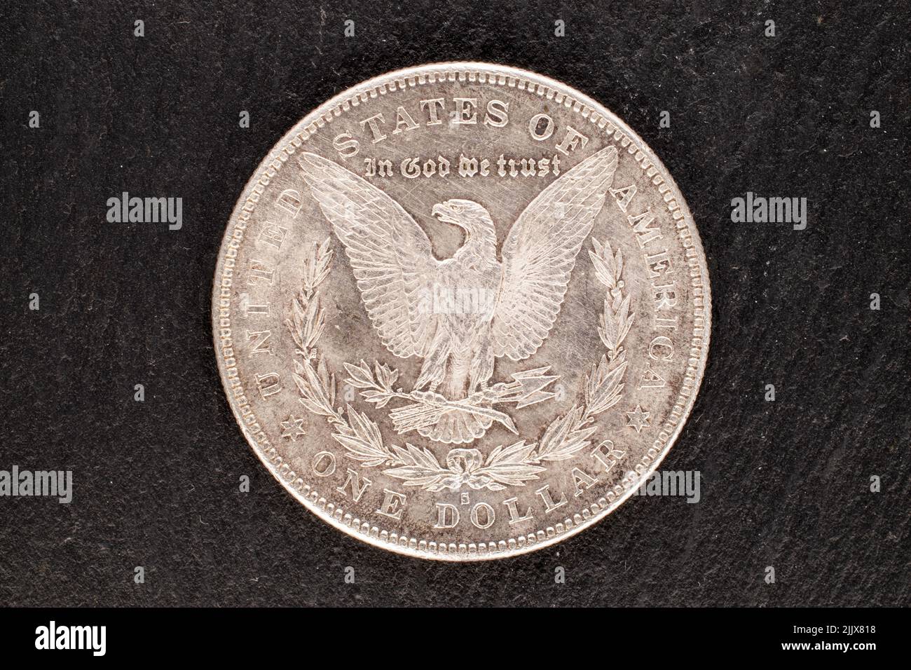 Silver symbol dollar hi-res stock photography and images - Alamy