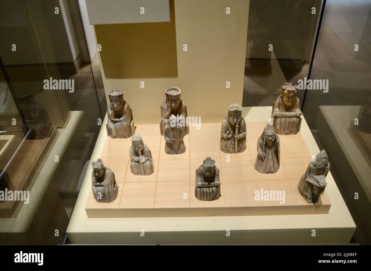 lewis chess men set national museum of Scotland edinburgh royal mile ...