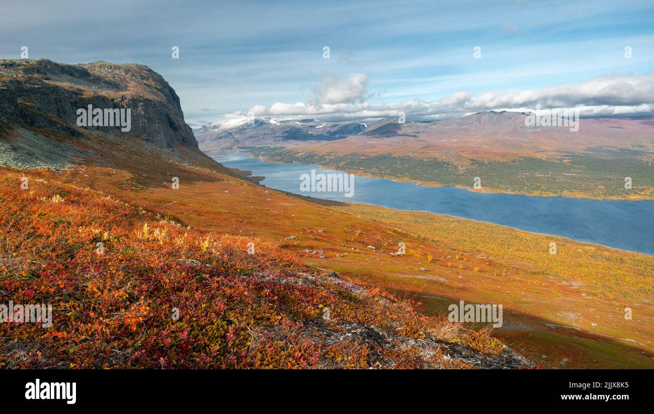 Massive of Lulep Gierkav mountain with Langas lake in the back in ...