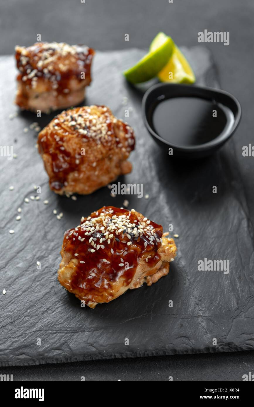 Fast food chicken teriyaki japanese hi-res stock photography and images ...