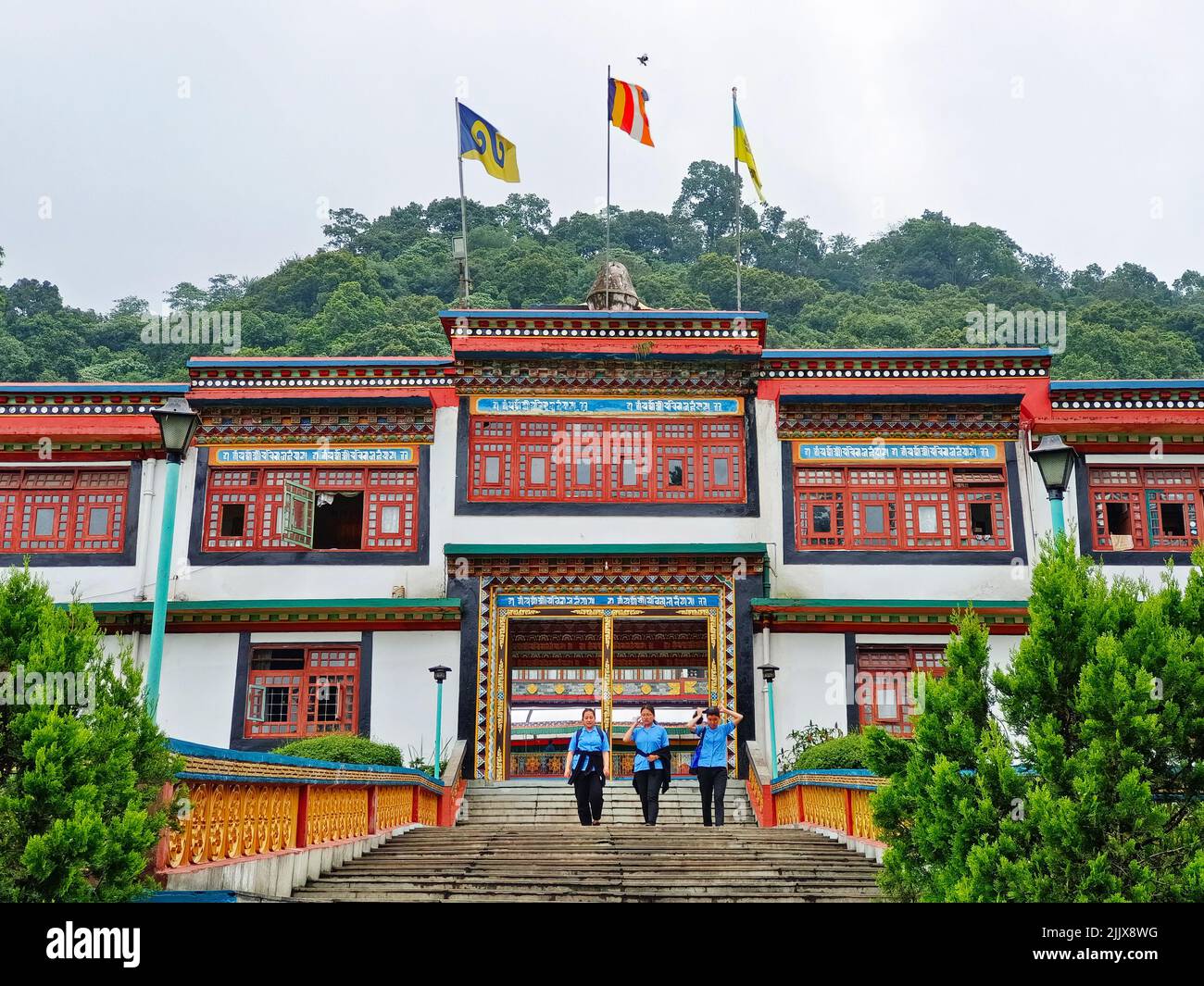17 June 2022, Gangtok, Sikkim, Ranka (Lingdum or Pal Zurmang Kagyud ...
