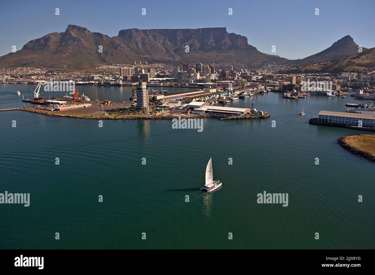 Cape Town Harbour, South Africa Stock Photo - Alamy
