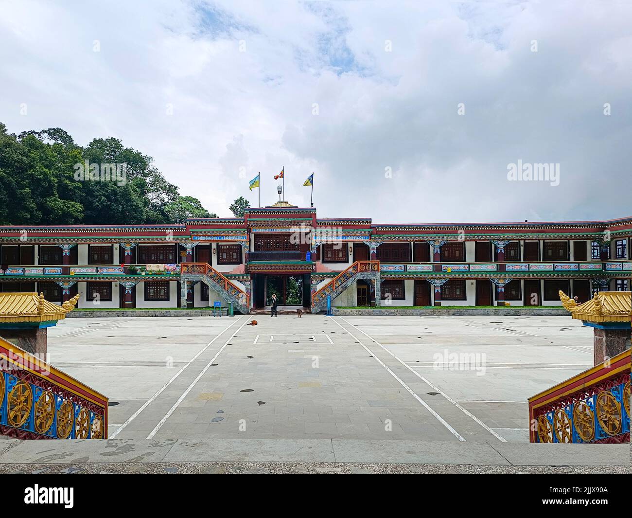 17 June 2022, Gangtok, Sikkim, Ranka (Lingdum or Pal Zurmang Kagyud ...