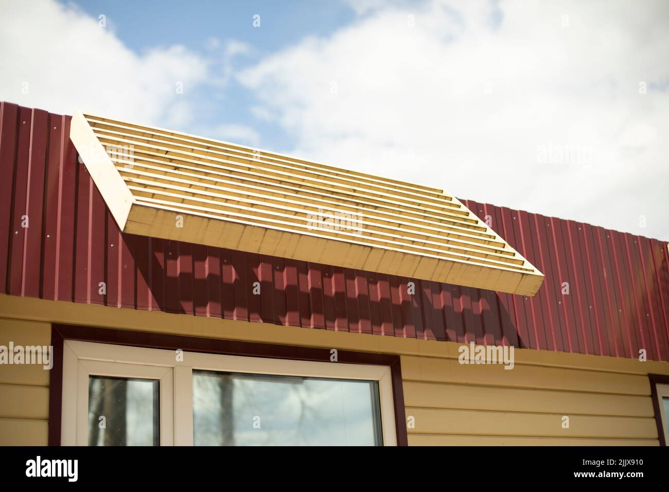 Balcony canopy awning hi-res stock photography and images - Alamy