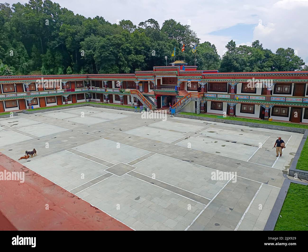 17 June 2022, Gangtok, Sikkim, Ranka (Lingdum or Pal Zurmang Kagyud ...