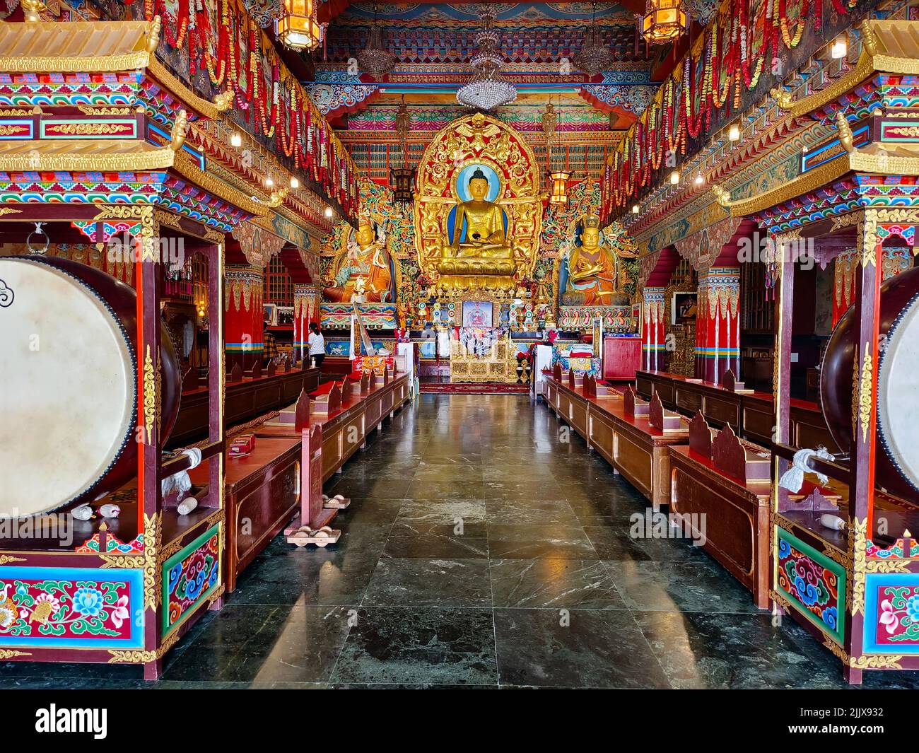 17 June 2022, Gangtok, Sikkim, Ranka (Lingdum or Pal Zurmang Kagyud ...