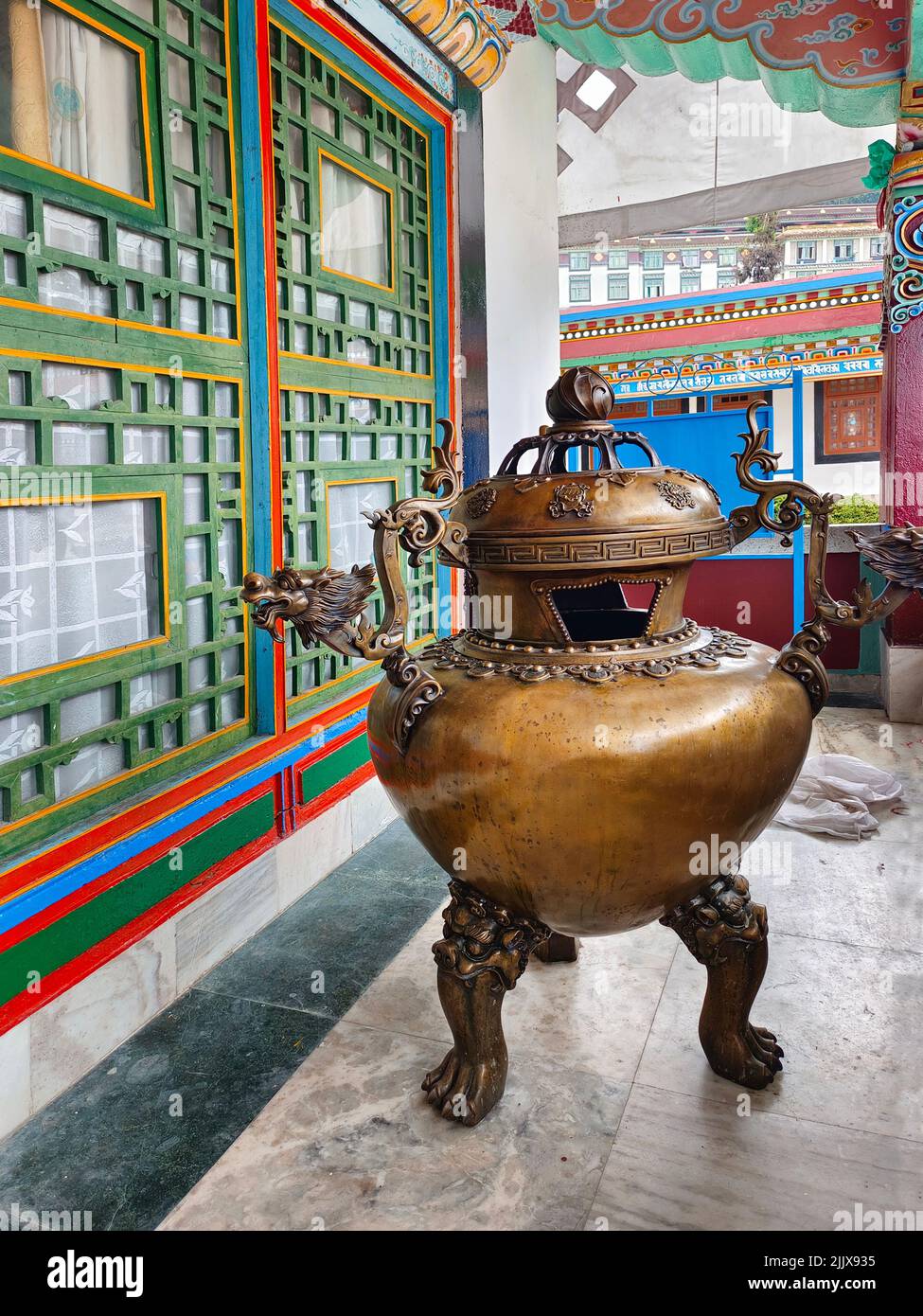 17 June 2022, Gangtok, Sikkim, Ranka (Lingdum or Pal Zurmang Kagyud ...