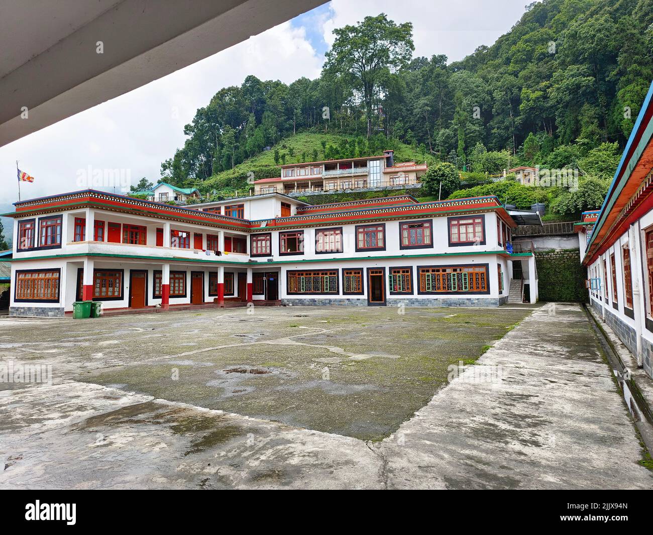 17 June 2022, Gangtok, Sikkim, Ranka (Lingdum or Pal Zurmang Kagyud ...