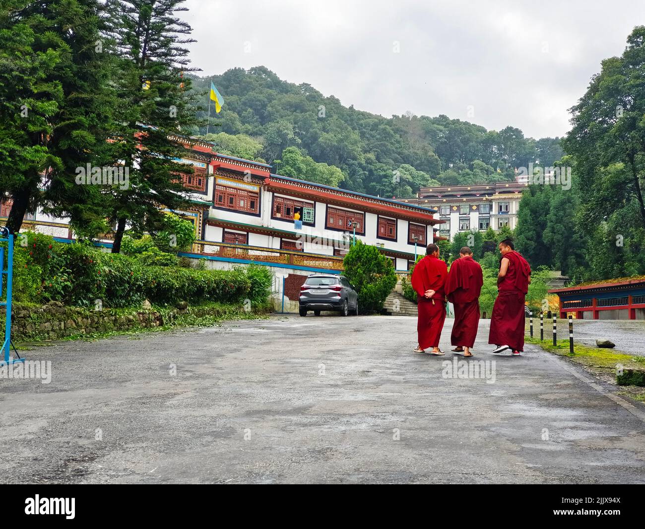 17 June 2022, Gangtok, Sikkim, Ranka (Lingdum or Pal Zurmang Kagyud ...