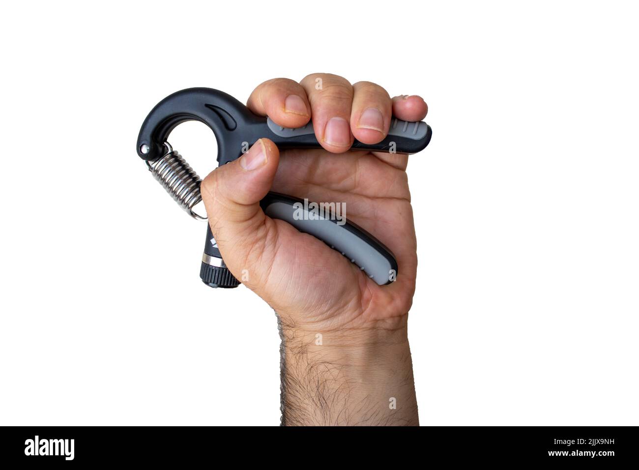 Hand grip with spring hi-res stock photography and images - Alamy
