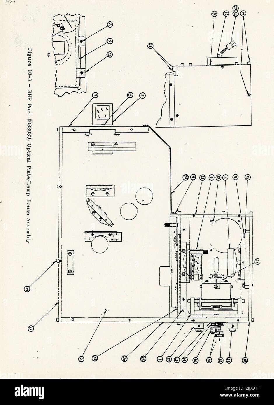 BHP Film printer, Oftical Hous Assembly Stock Photo - Alamy