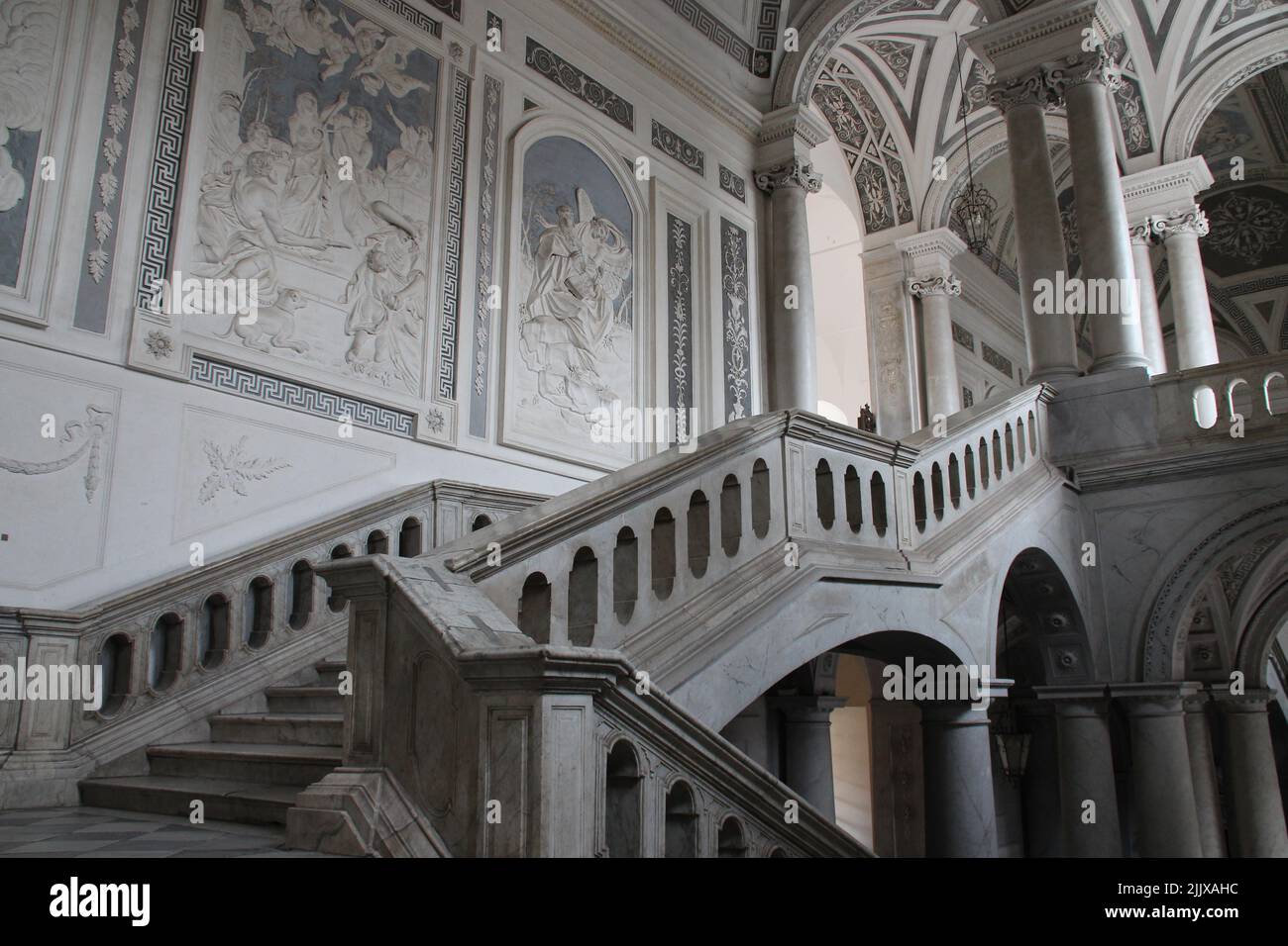 benedictine monastery in catania in sicily (italy Stock Photo - Alamy