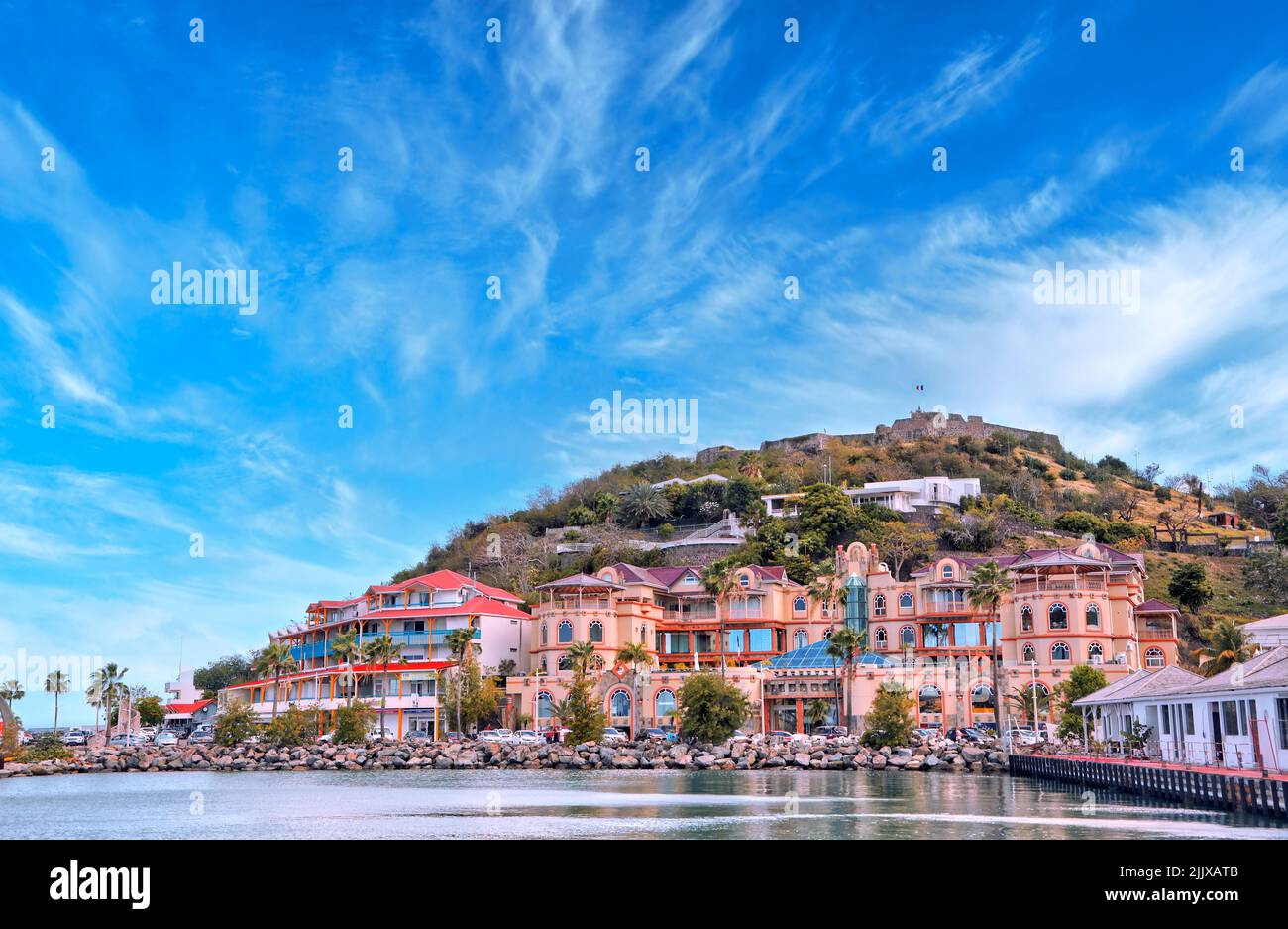 Marigot at Saint-Martin, Caribbean Stock Photo - Alamy