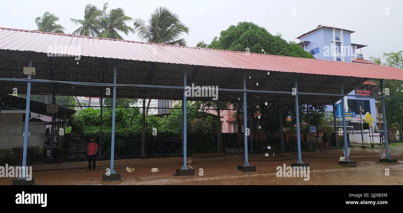 Guruvayur temple side view in Kerala INDIA Stock Photo - Alamy
