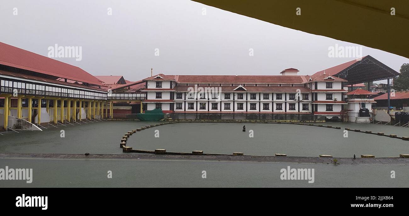 Guruvayur temple side view in Kerala INDIA Stock Photo - Alamy