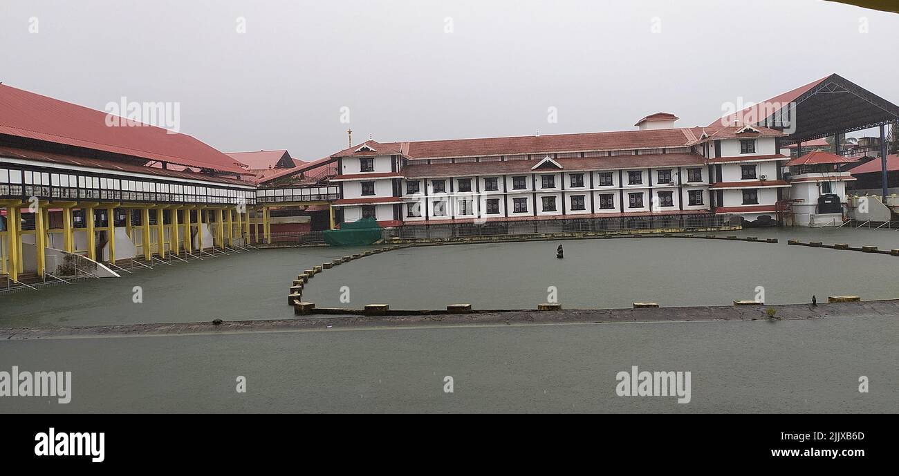 Guruvayur temple side view in Kerala INDIA Stock Photo - Alamy
