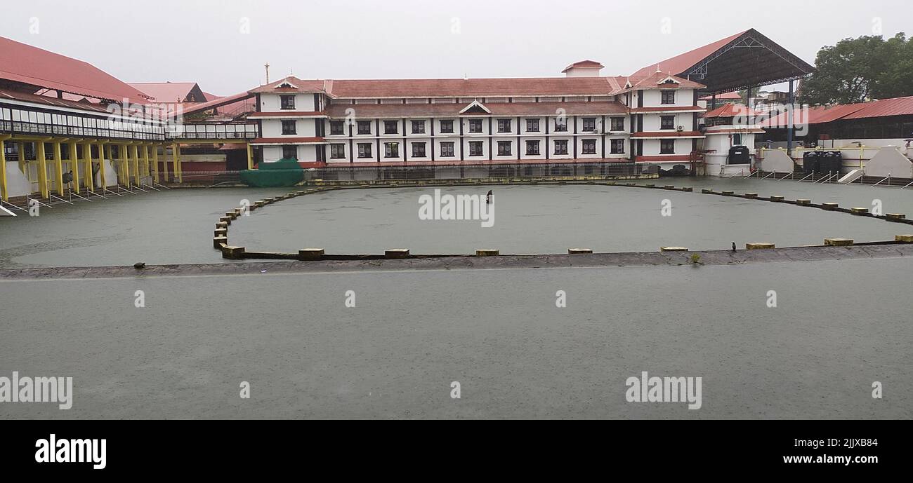 Guruvayur temple side view in Kerala INDIA Stock Photo - Alamy